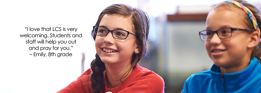 Emily – 8th Grade | Lansing Christian School